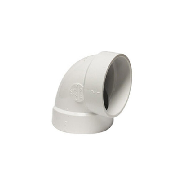 Bocht 90 graden haaks 2x mof | Stofzuigers.com